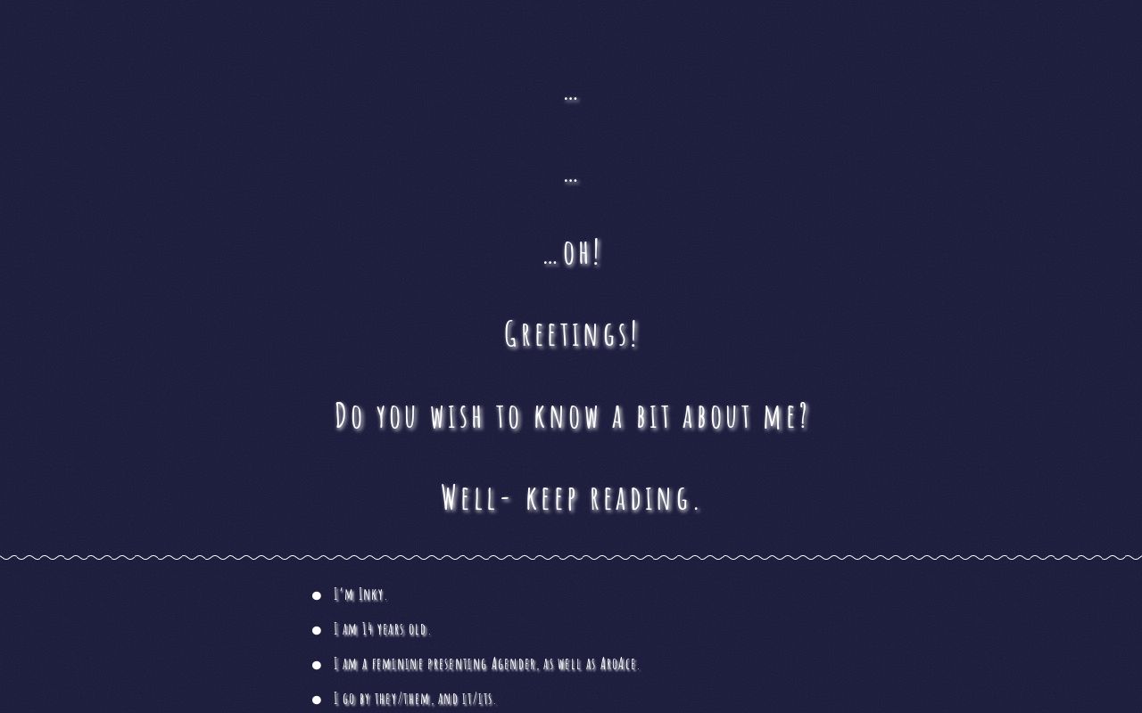 Inky’s Intro Carrd.